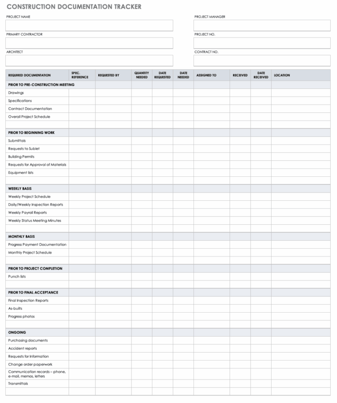 contractors photo documentation template