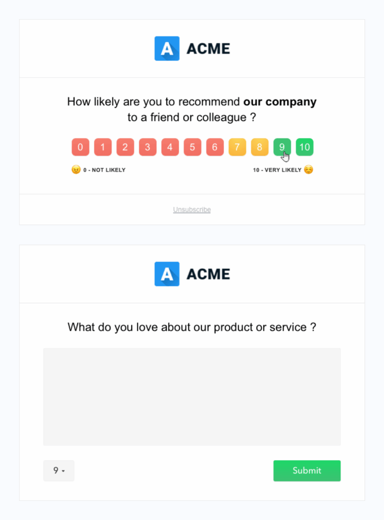 NPS Survey Template Survey Monkey