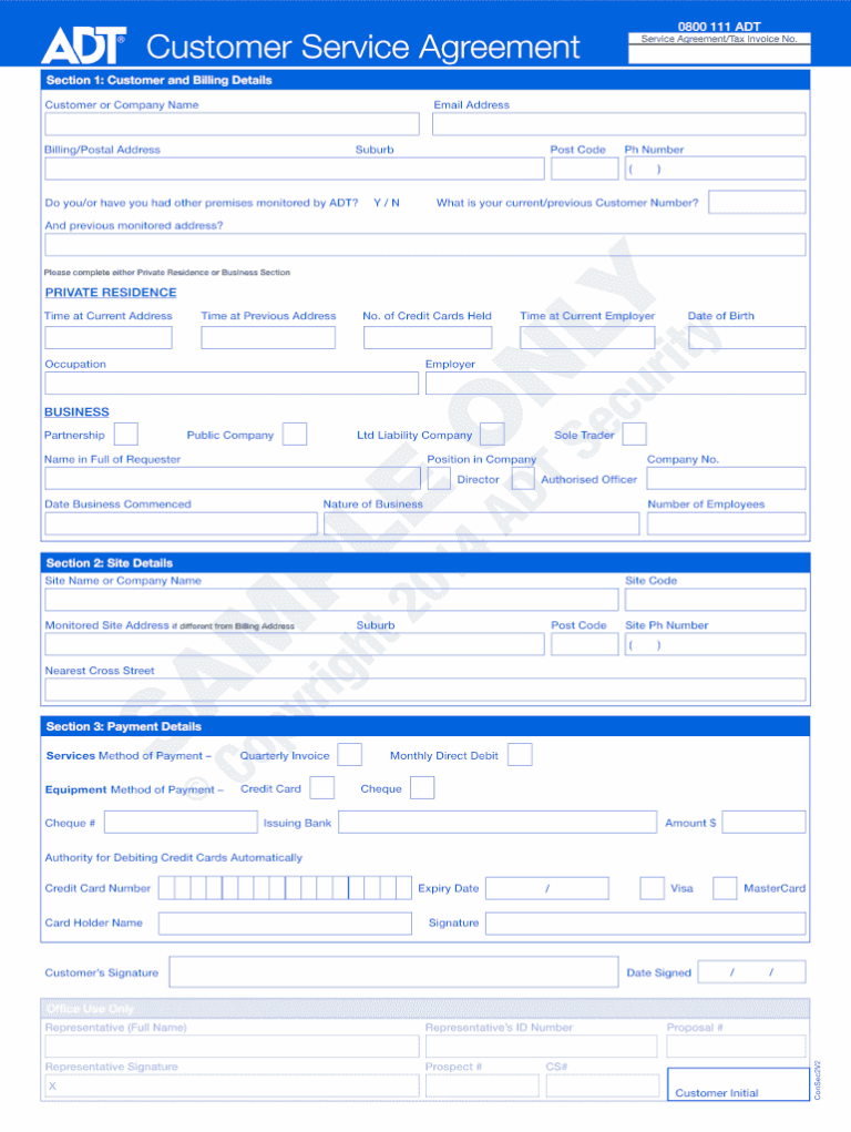 Alarm System Maintenance Contract Template